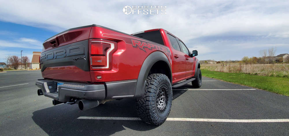 2018 Ford F-150 with 17x9 1 Fuel Covert and 35/12.5R17 Nitto Ridge ...