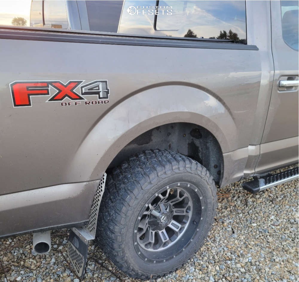 2018 Ford F-150 with 20x10 -18 Fuel Crush and 33/12.5R20 BFGoodrich Mud ...