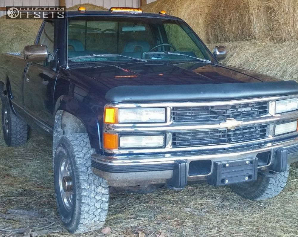 1994 Chevrolet K2500 with 16x8 -5 Axe Offroad 186 and 31/8.5R16 ...