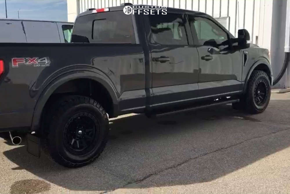 2021 Ford F-150 with 18x9 20 Fuel Covert and 275/70R18 General Grabber ...
