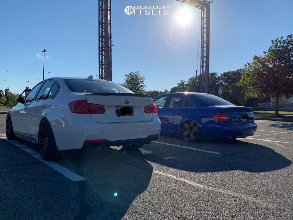 2016 BMW 340i XDrive with 19x8.5 30 ESR Forged Rf11 and 245/40R19 ...