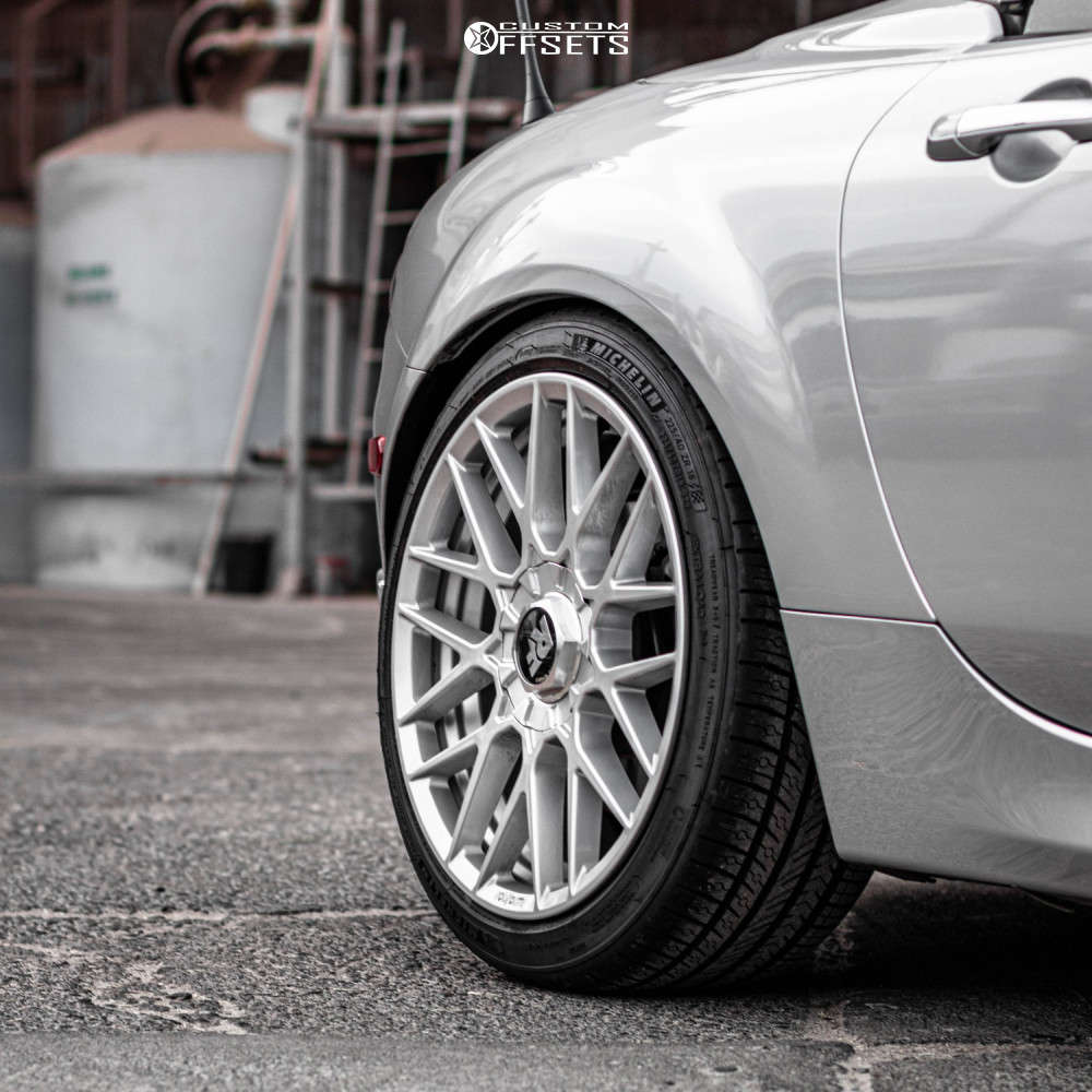 2008 Mazda MX-5 Miata with 18x8.5 45 Rotiform Rse and 235/45R18 ...
