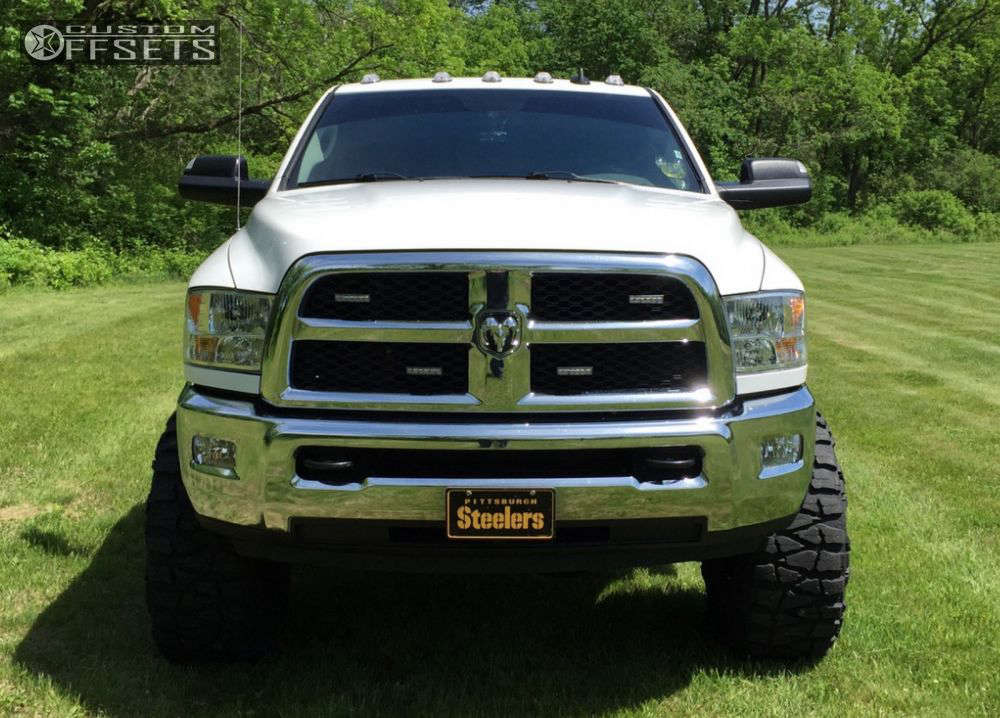 2013 Ram 2500 with 20x12 -44 Fuel Hostage and 37/13.5R20 Nitto Mud ...