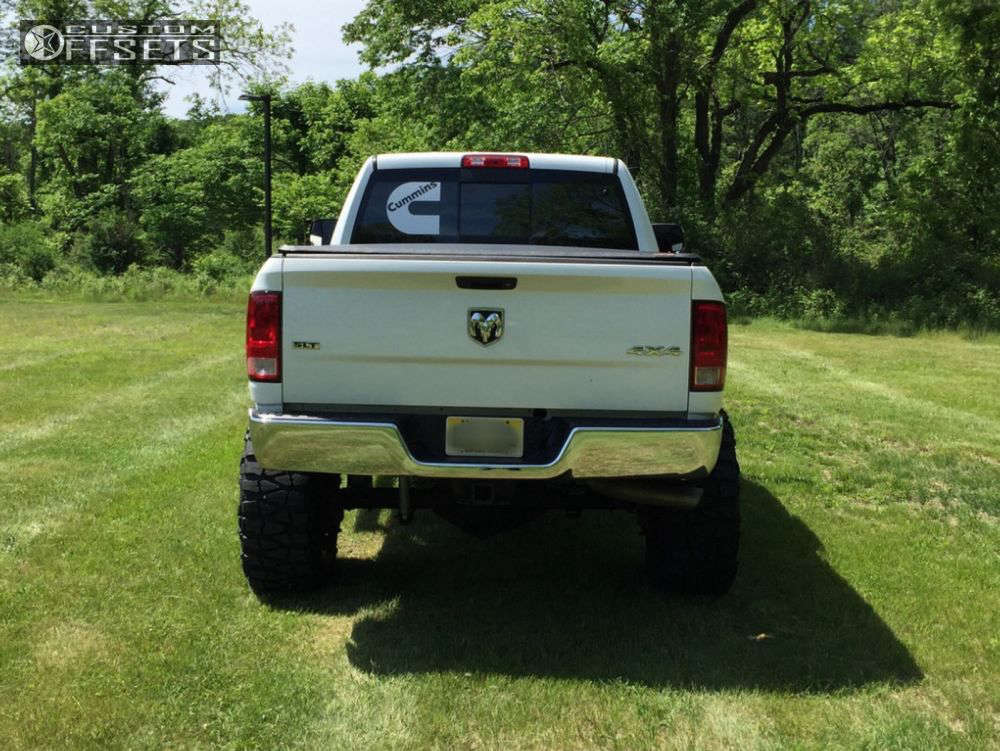 2013 Ram 2500 with 20x12 -44 Fuel Hostage and 37/13.5R20 Nitto Mud ...