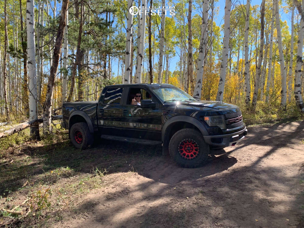 2014 Ford F-150 with 17x8.5 Method Mr305 and 315/70R17 Goodyear ...
