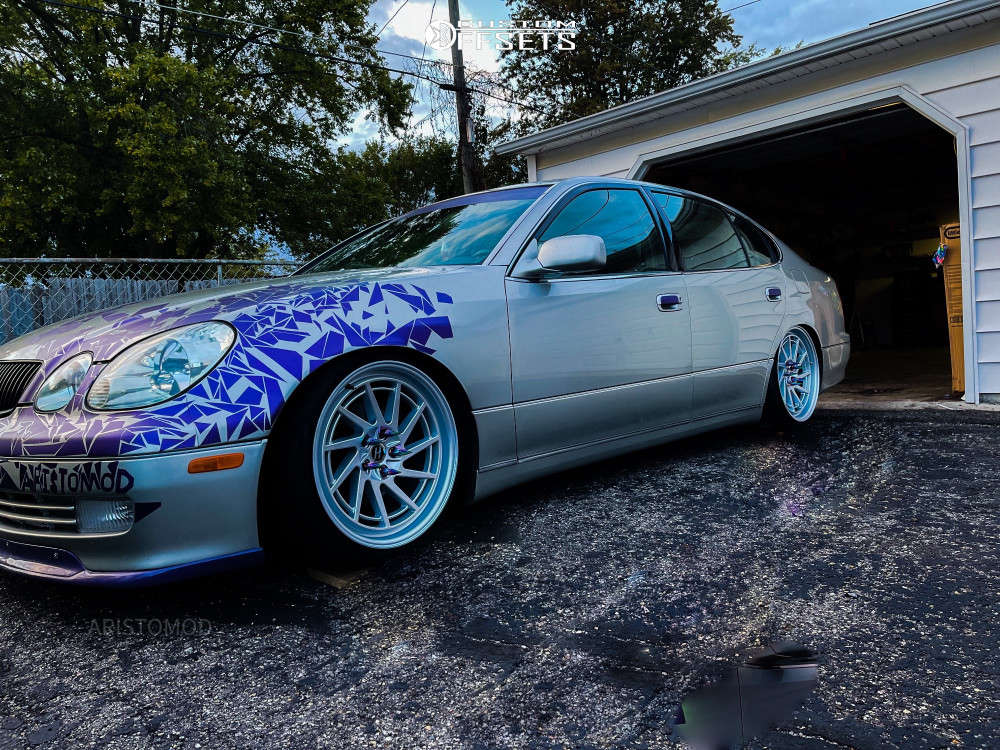 2005 Lexus GS300 with 19x9.5 33 Heritage Hokkaido-dir-c and 225/35R19 ...