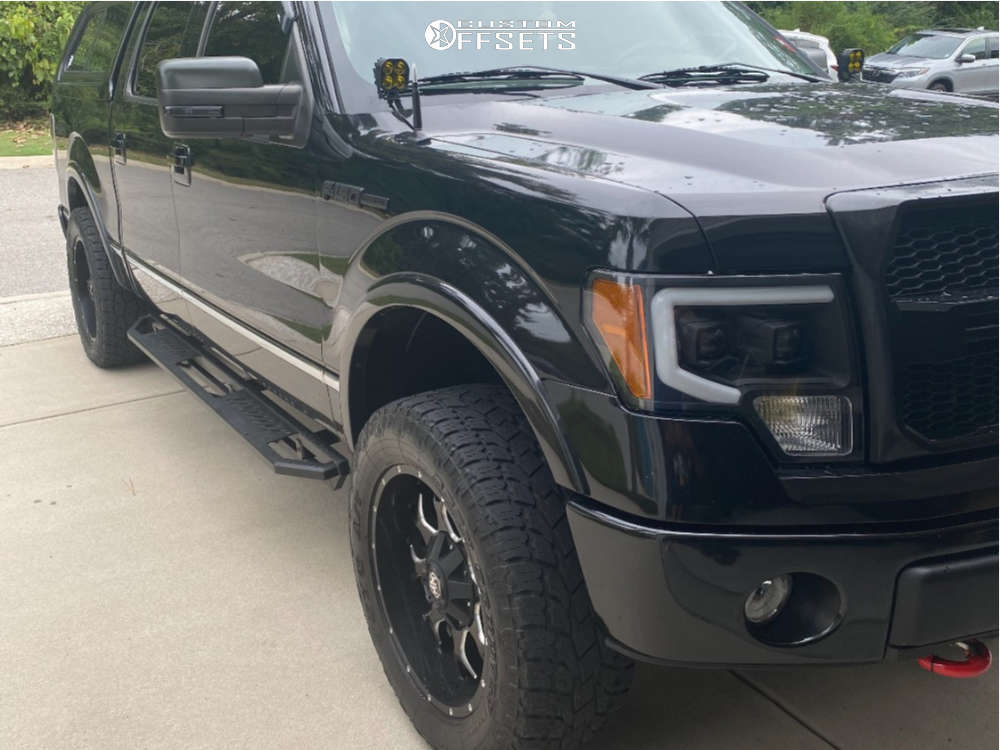 2010 Ford F-150 with 20x10 -24 Mayhem Warrior and 33/12.5R20 Toyo Tires ...