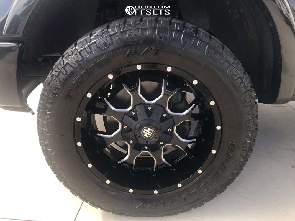 2010 Ford F-150 with 20x10 -24 Mayhem Warrior and 33/12.5R20 Toyo Tires ...