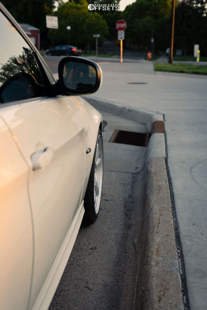 2011 BMW 328i XDrive with 18x9 41 Downforce LTW5 and 235/40R18 Michelin ...