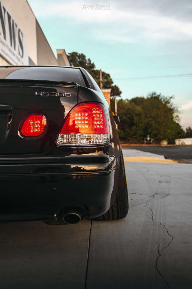 2003 Lexus GS300 with 19x9.5 15 Anovia Elder and 235/35R19 Crosswind A ...