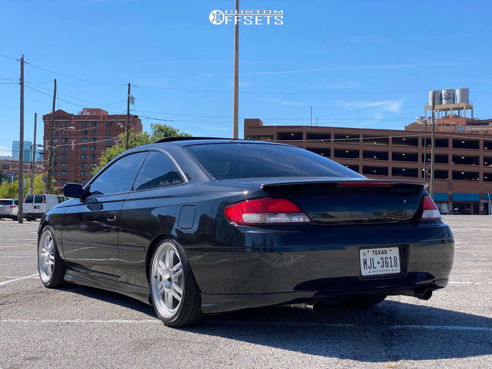 2000 Toyota Solara with 18x8 35 Enkei Rpf1 and 225/40R18 Yokohama Advan ...