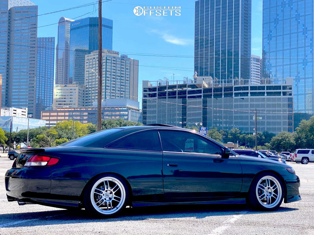 2000 Toyota Solara with 18x8 35 Enkei Rpf1 and 225/40R18 Yokohama Advan ...