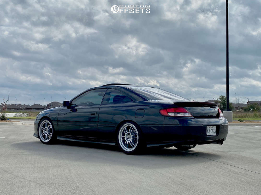 2000 Toyota Solara with 18x8 35 Enkei Rpf1 and 225/40R18 Yokohama Advan ...