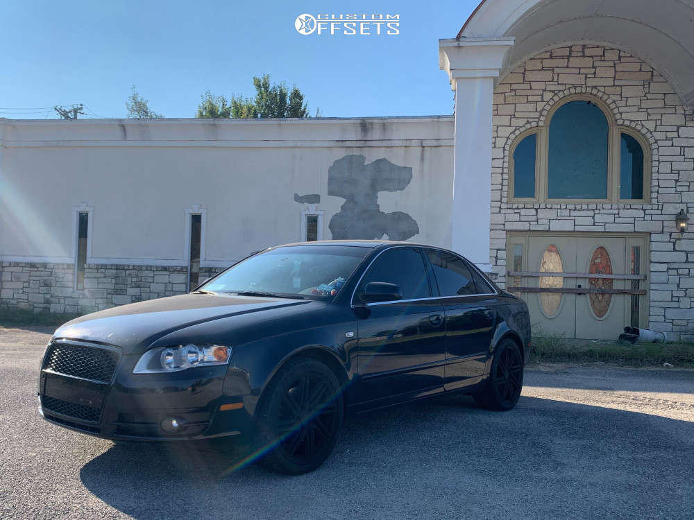 2007 Audi A4 with 18x8.5 12 Drag Dr70 and 235/40R18 Nitto Nt555 and ...