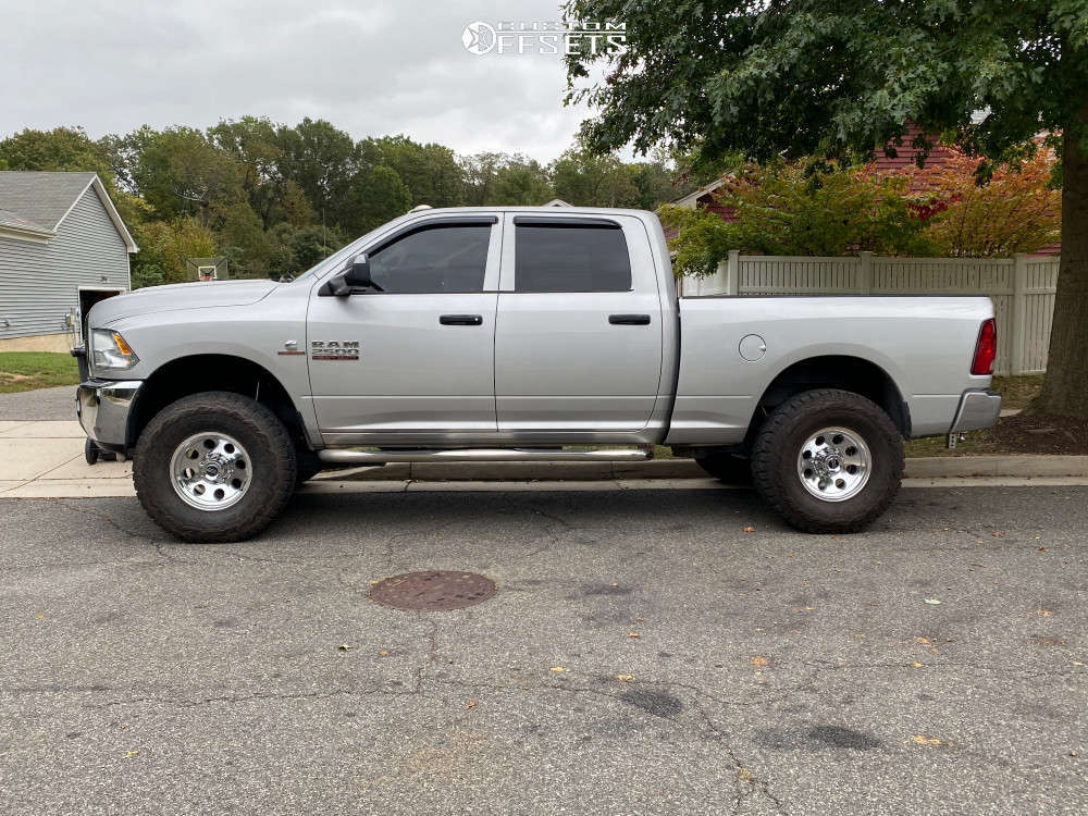 2014 Ram 2500 with 17x9 -12 American Racing Ar172 and 37/12.5R17 Toyo ...