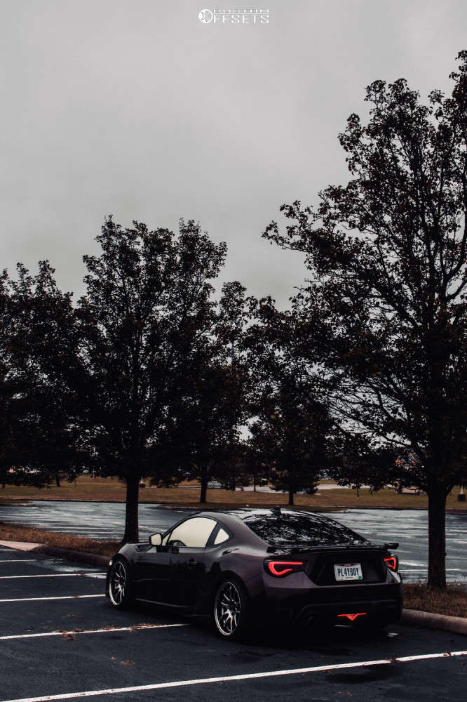 2020 Subaru BRZ with 18x9.5 35 Aodhan Ds02 and 225/35R18 Federal SS595 and Coilovers | Custom ...