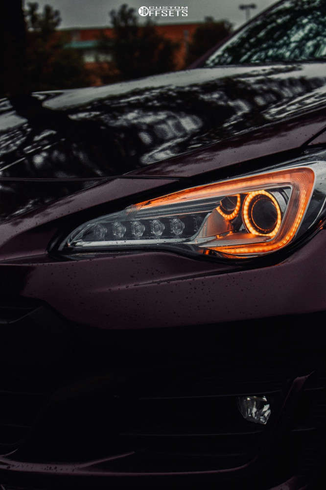 2020 Subaru BRZ with 18x9.5 35 Aodhan Ds02 and 225/35R18 Federal SS595 and Coilovers | Custom ...