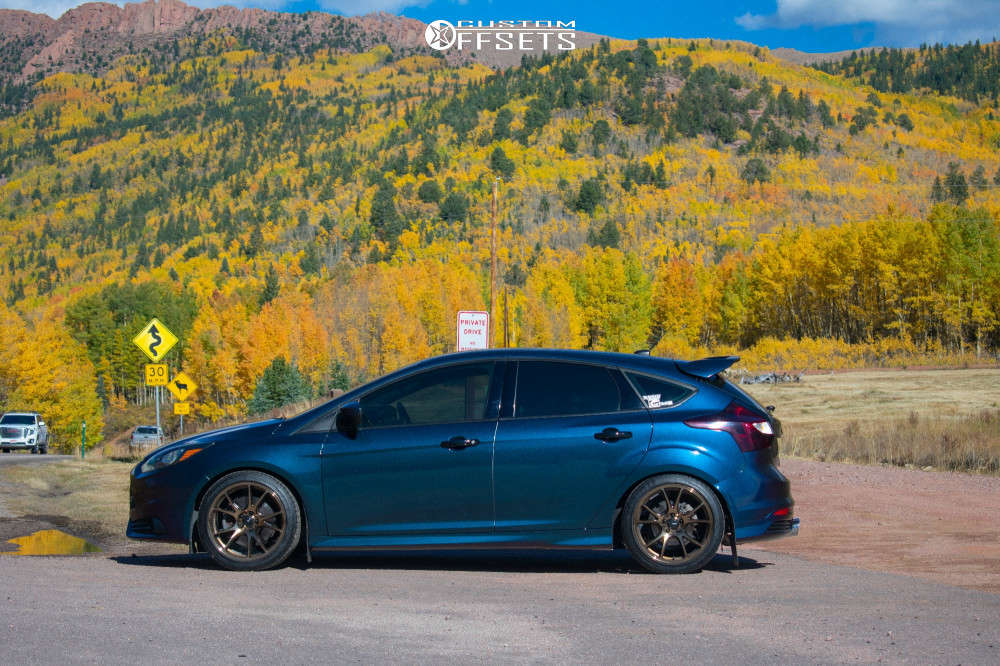 2014 Ford Focus Wheel Offset Nearly Flush Lowering Springs | 1914270 ...