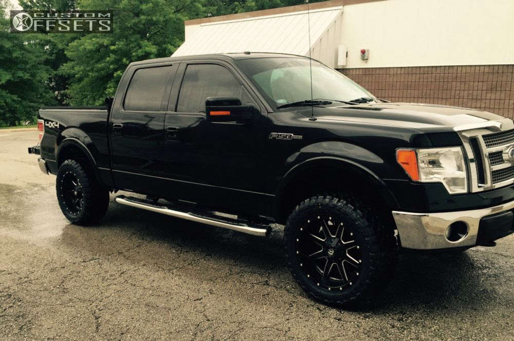 2010 Ford F-150 with 20x10 -12 Fuel Maverick and 33/12.5R20 Toyo Tires ...