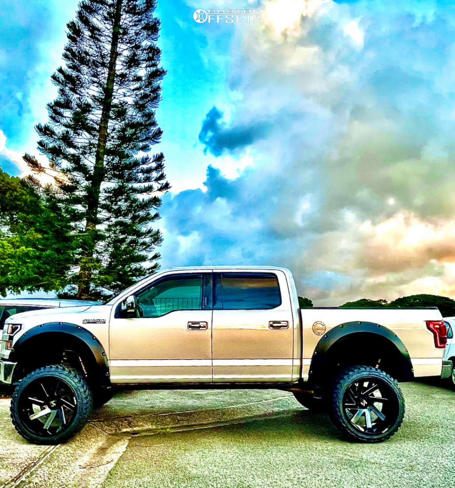 2015 Ford F-150 with 24x14 -81 ARKON OFF-ROAD Lincoln and 35/13.5R24 ...