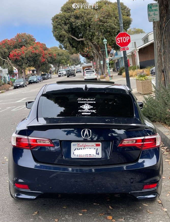 2013 Acura ILX Wheel Offset Flush Lowering Springs | 1914794 | Custom ...