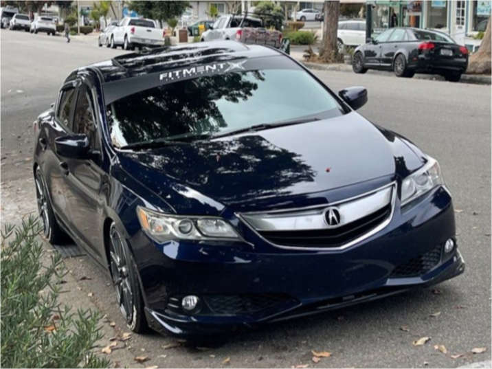 2013 Acura ILX Wheel Offset Flush Lowering Springs | 1914794 | Custom ...