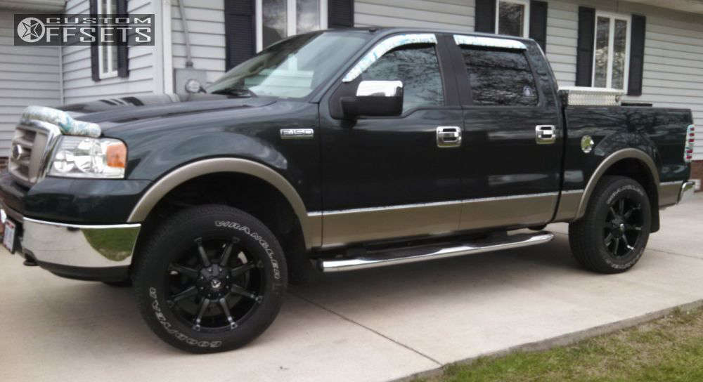 2006 Ford F-150 with 20x9 20 Fuel Coupler and 27/10.5R20 Goodyear ...