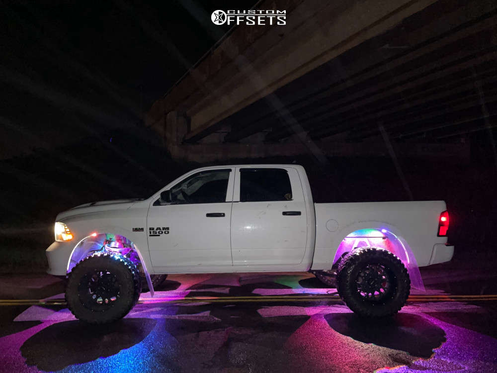 2019 Ram 1500 Classic with 20x12 -51 Vision Rocker 412 and 37/13.5R20 ...