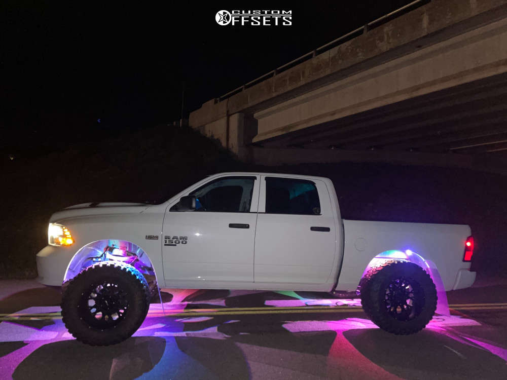 2019 Ram 1500 Classic with 20x12 -51 Vision Rocker 412 and 37/13.5R20 ...