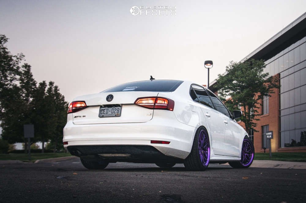 2017 Volkswagen Jetta Flush Coilovers | Custom Offsets