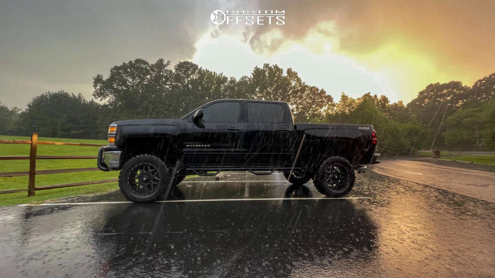 2015 Chevrolet Silverado 1500 with 20x10 -22 LRG 104 and 35/12.5R20 ...