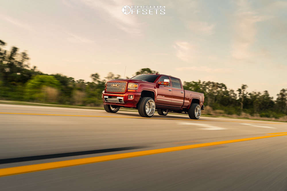 2019 GMC Sierra 2500 HD with 24x14 -90 American Force Morph Cc and 305 ...