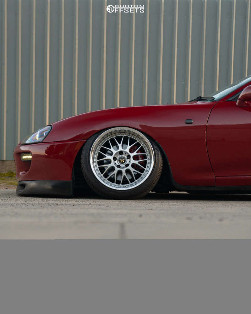 1993 Toyota Supra Wheel Offset Flush Air Suspension | 1918025 | Custom ...
