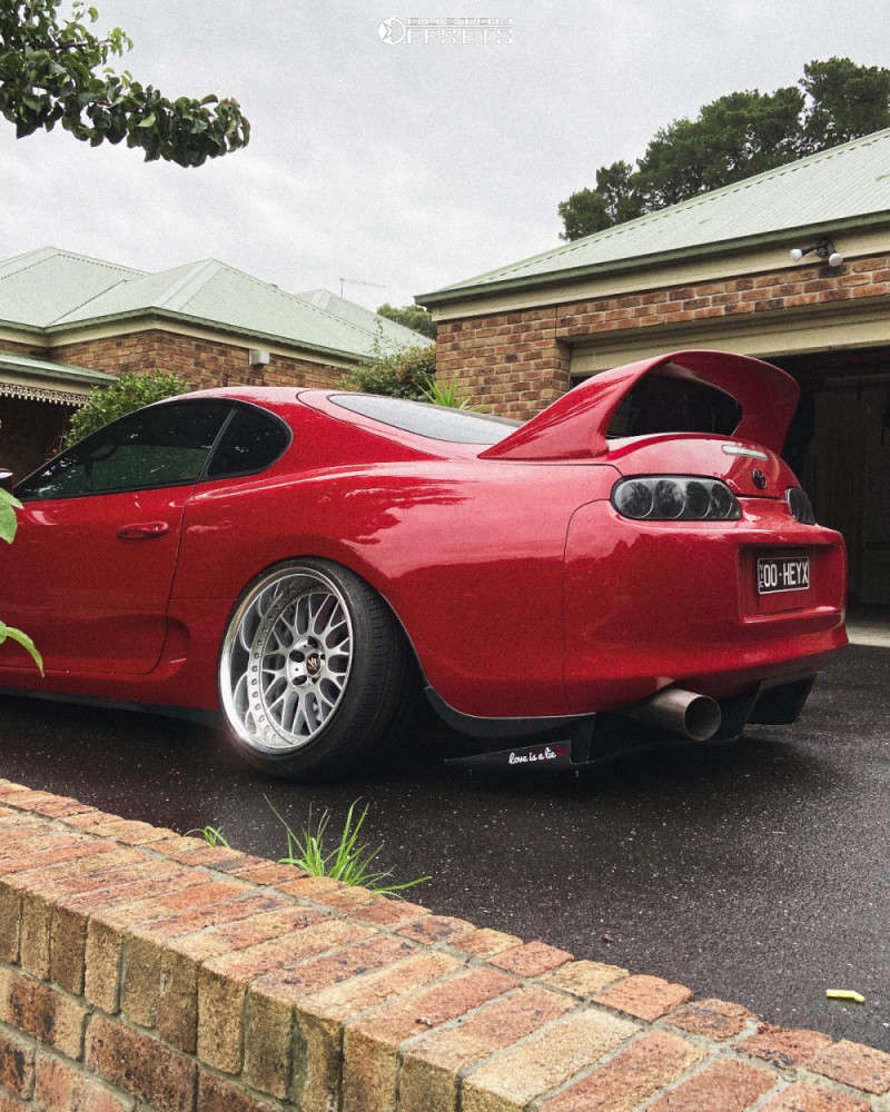 1993 Toyota Supra Wheel Offset Flush Air Suspension | 1918025 | Custom ...