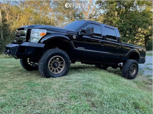 2016 Ford F-250 Super Duty with 20x10 -24 Method Mr105 and 37/13.5R20 ...