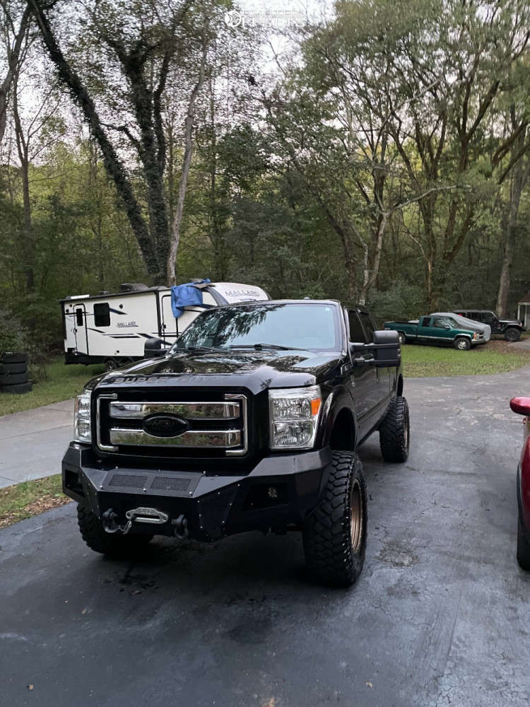 2016 Ford F-250 Super Duty with 20x10 -24 Method Mr105 and 37/13.5R20 ...