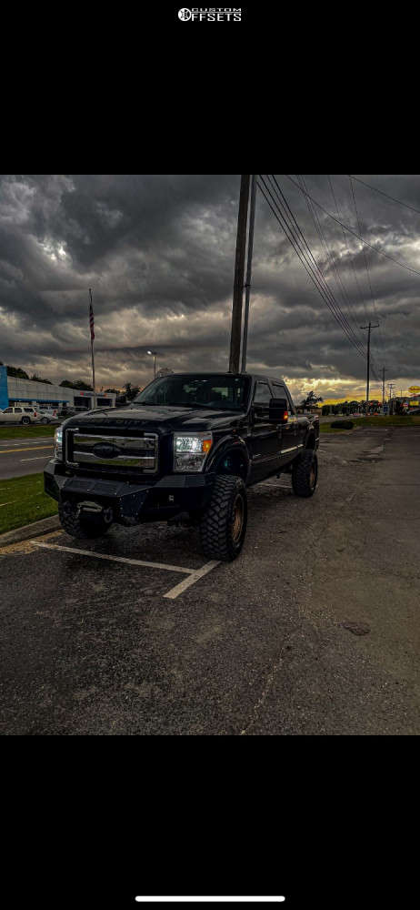 2016 Ford F-250 Super Duty with 20x10 -24 Method Mr105 and 37/13.5R20 ...