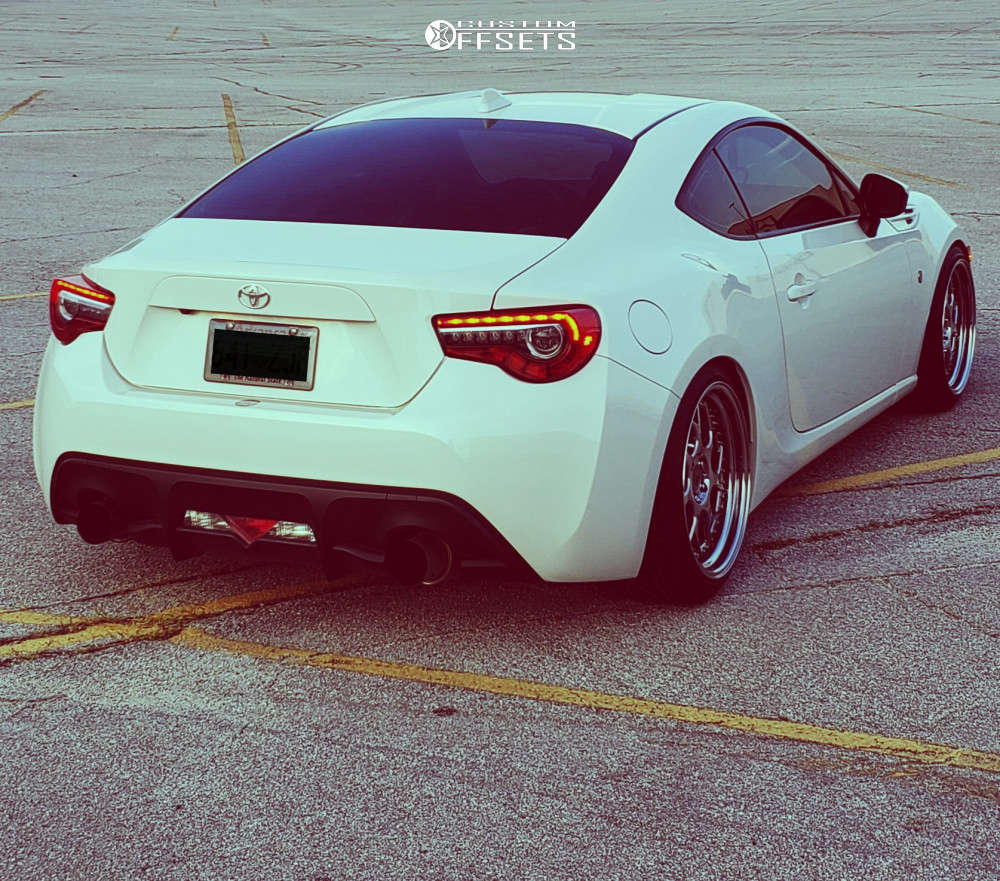 2020 Toyota 86 with 18x9.5 35 Aodhan Ds01 and 225/40R18 Nitto Neo Gen ...