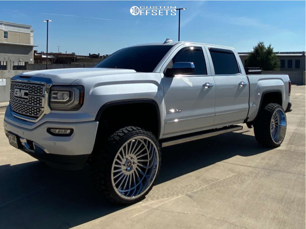 2016 GMC Sierra 1500 with 26x12 -44 Hardcore Offroad Hc17 and 35/13 ...