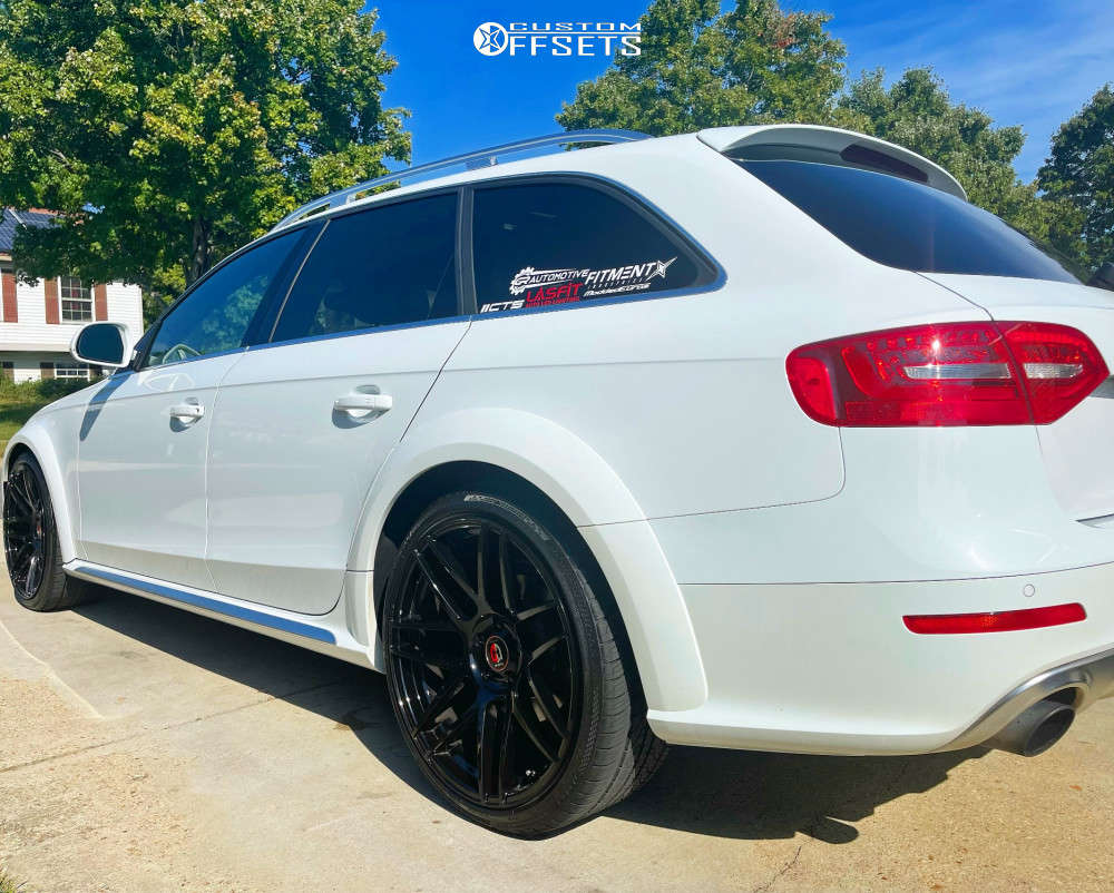 2016 Audi A4 Allroad with 20x9.5 30 Curva C300 and 245/35R20 Vercelli ...