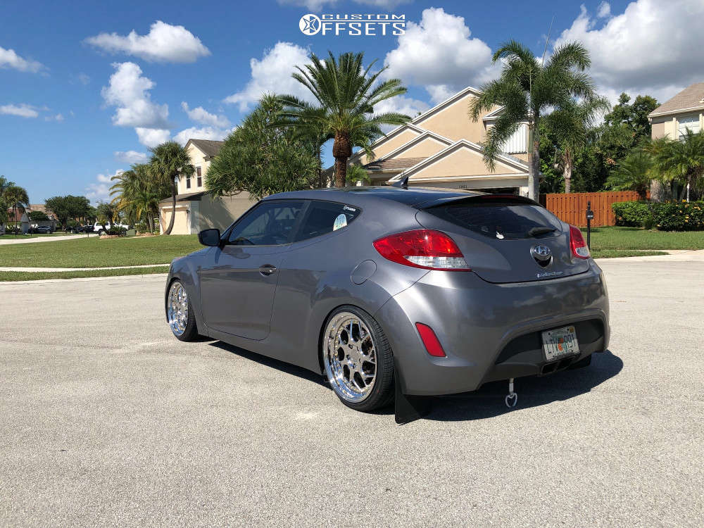2016 Hyundai Veloster Wheel Offset Nearly Flush Coilovers | 1920203 ...