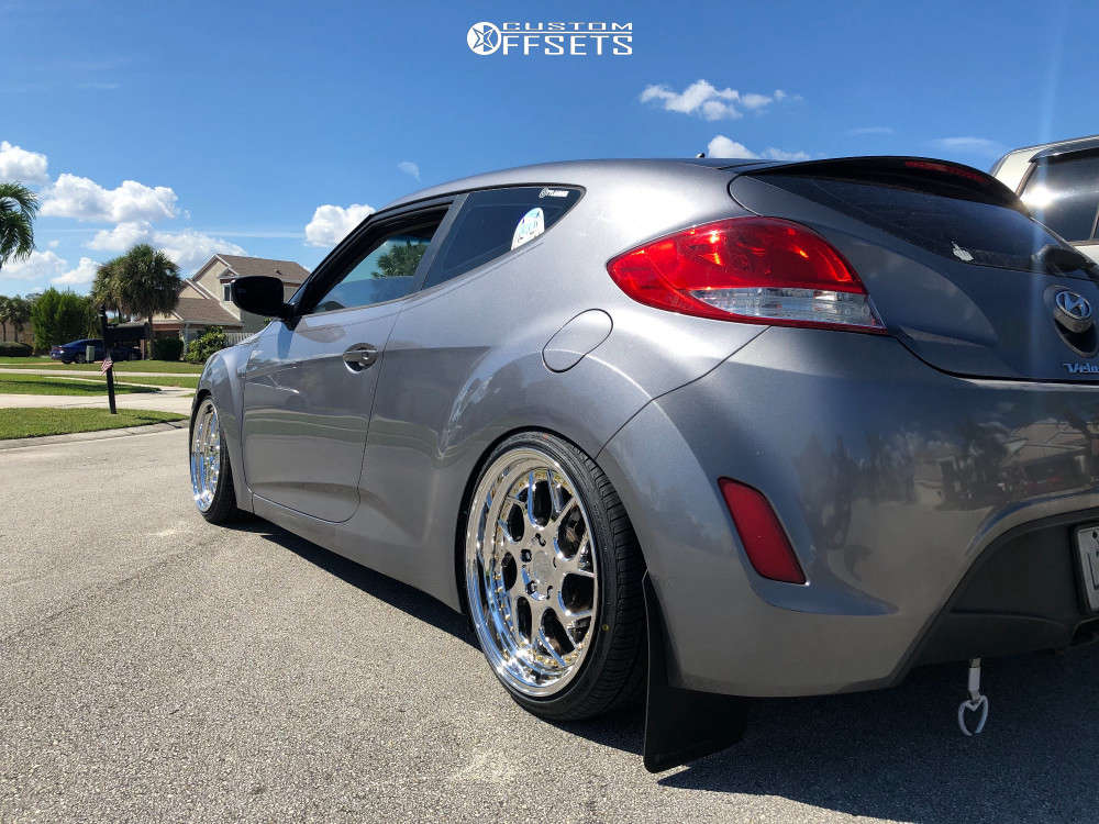 2016 Hyundai Veloster Wheel Offset Nearly Flush Coilovers | 1920203 ...