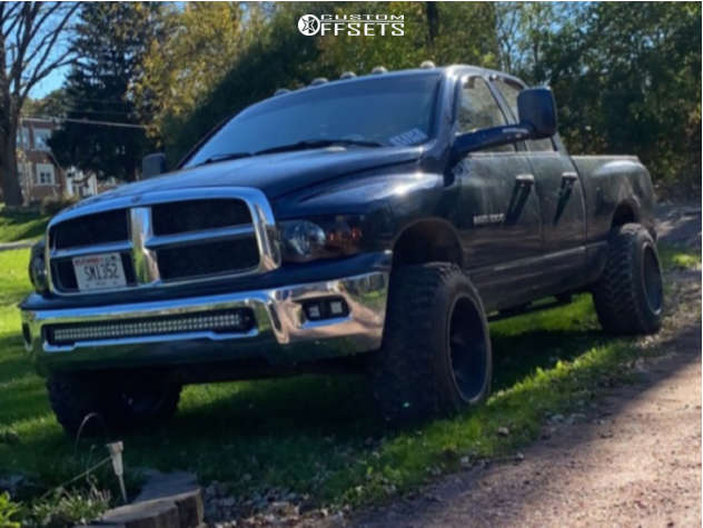 2003 Dodge Ram 1500 with 20x14 -76 KX Kx05 and 35/13.5R20 RBP Repulsor ...