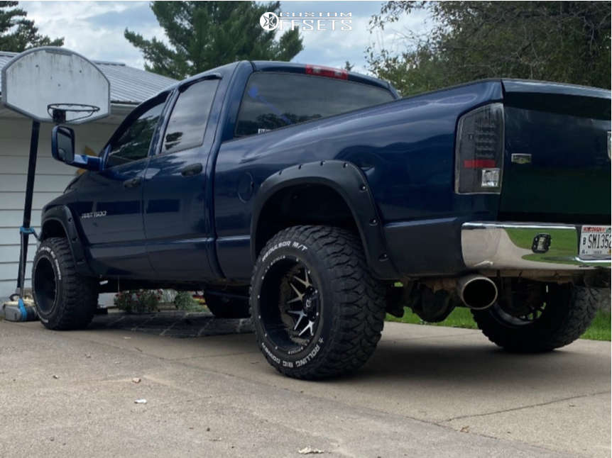 2003 Dodge Ram 1500 with 20x14 -76 KX Kx05 and 35/13.5R20 RBP Repulsor ...