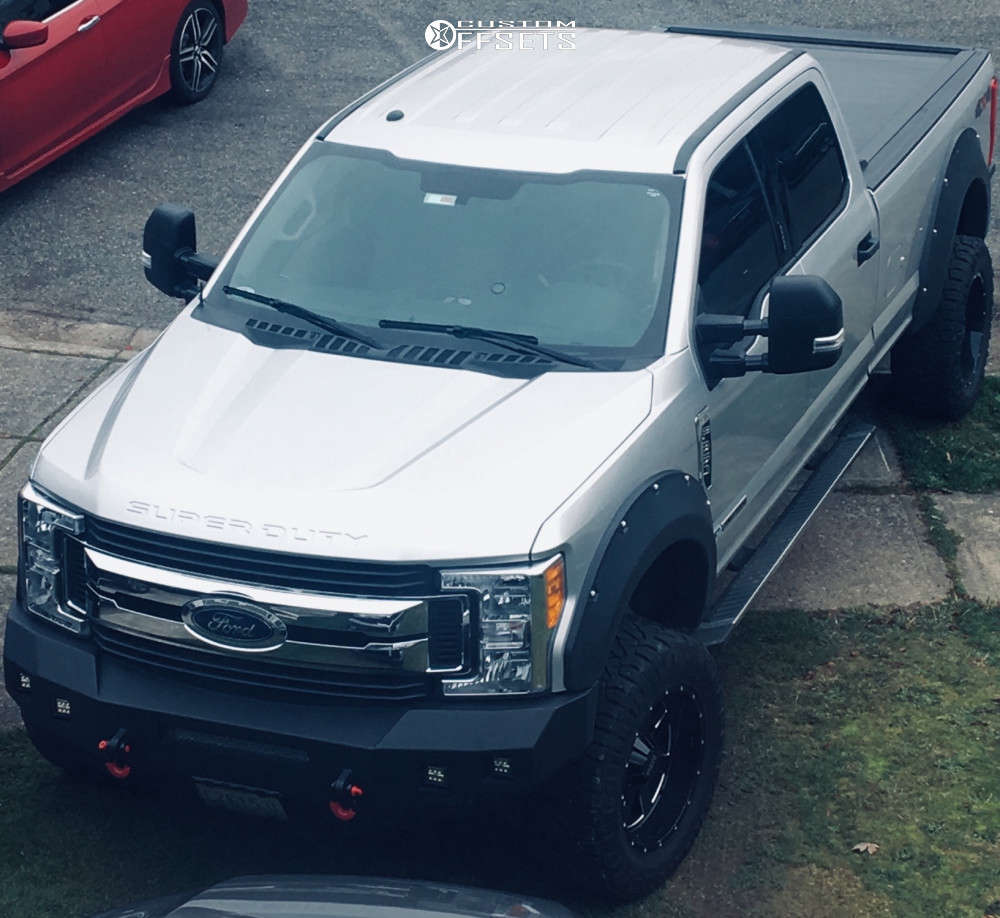 2017 Ford F-350 Super Duty with 20x10 -22 Moto Metal Mo968 and 35/12 ...