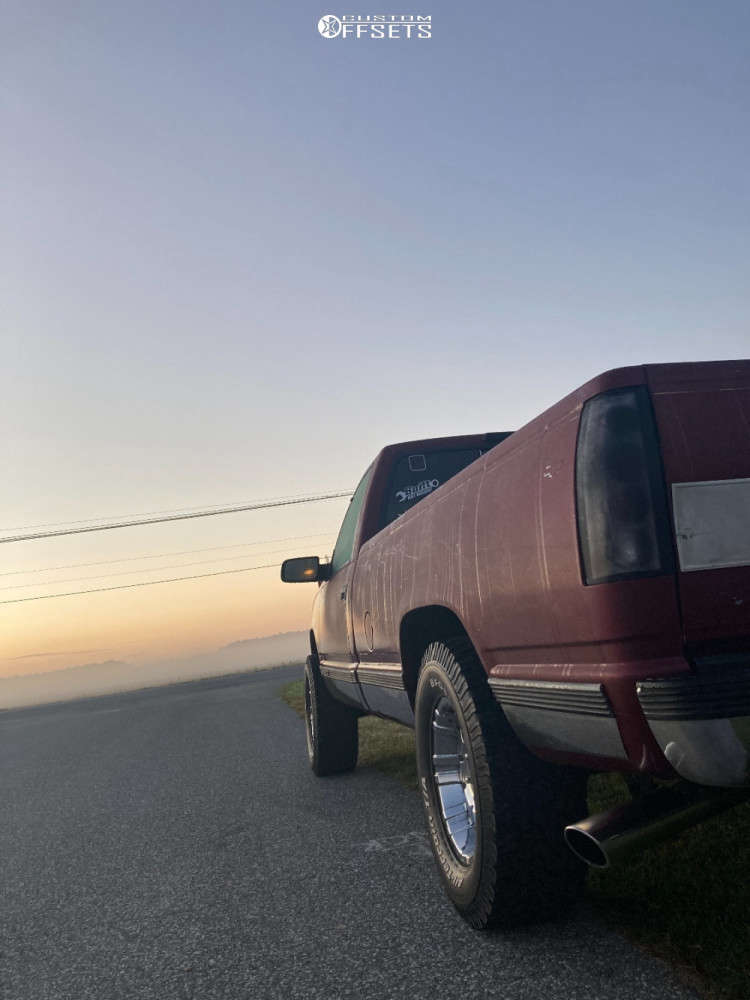 1996 Chevrolet C1500 with 17x9 -6 Pro Comp 01 and 305/65R17 BFGoodrich ...