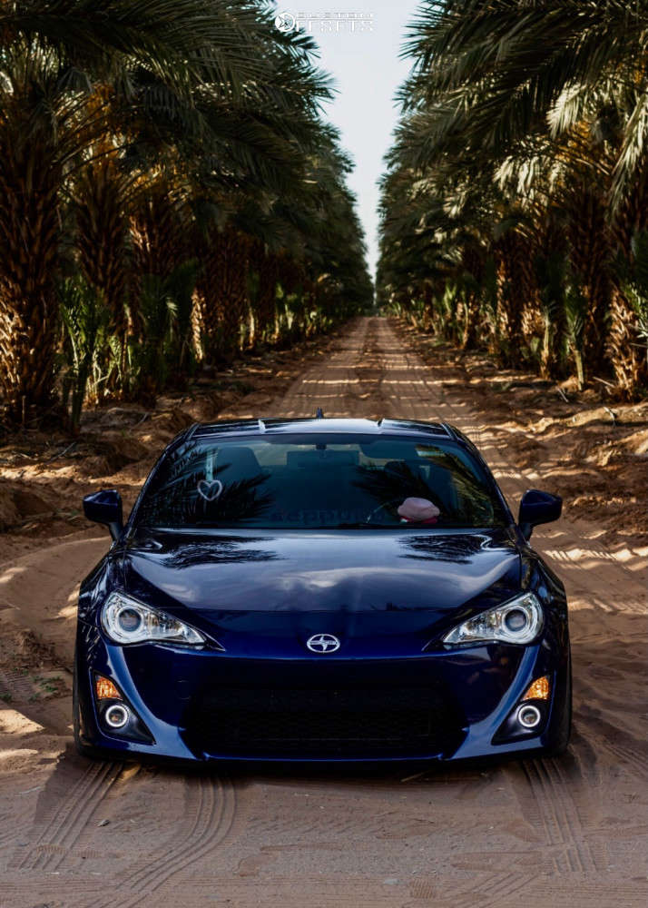2016 Scion FR-S with 17x9 35 Kansei Knp and 215/45R17 Achilles Atr ...