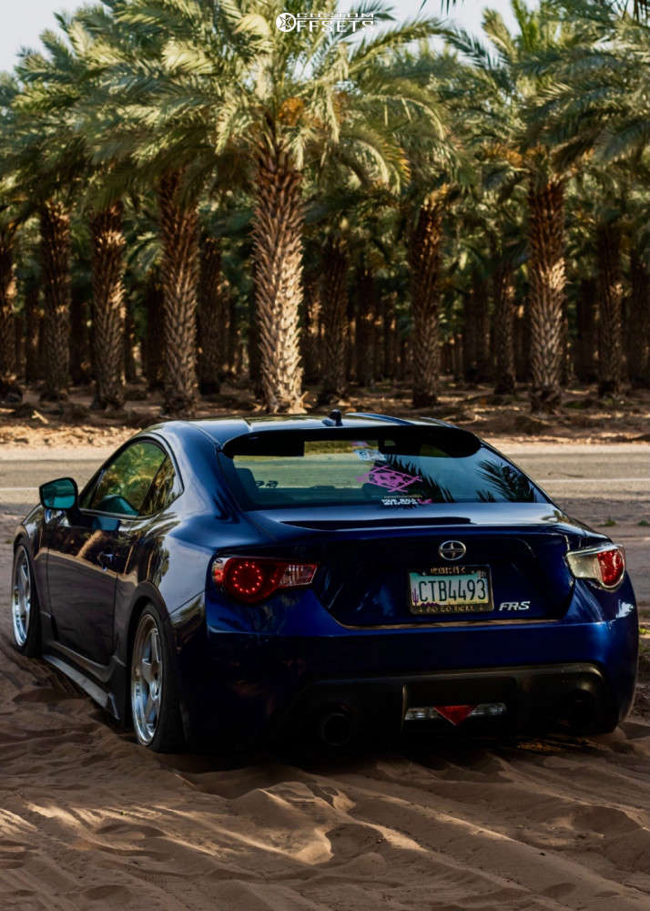 2016 Scion FR-S with 17x9 35 Kansei Knp and 215/45R17 Achilles Atr ...