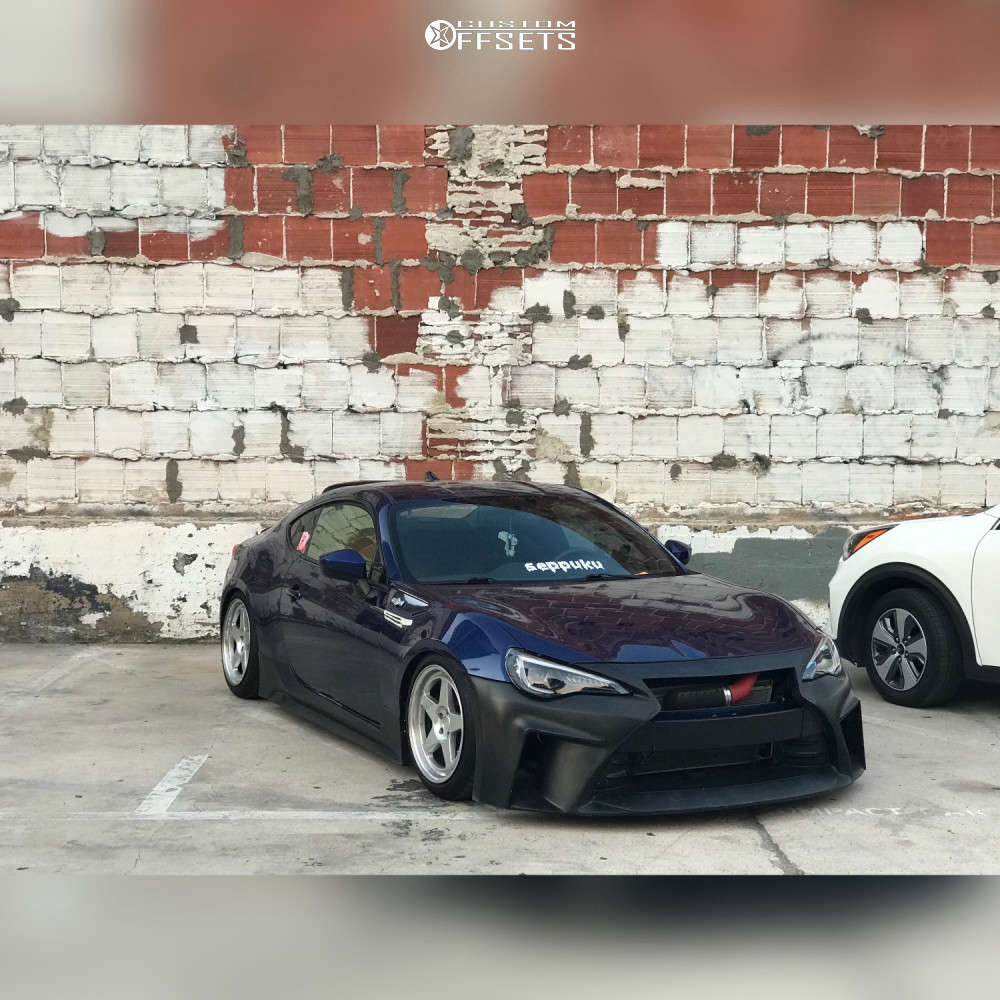 2016 Scion FR-S with 17x9 35 Kansei Knp and 215/45R17 Achilles Atr ...