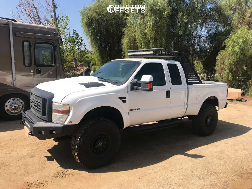 2000 Ford F-350 Super Duty with 16x8 -18 Black Rhino Arsenal and 40/12 ...